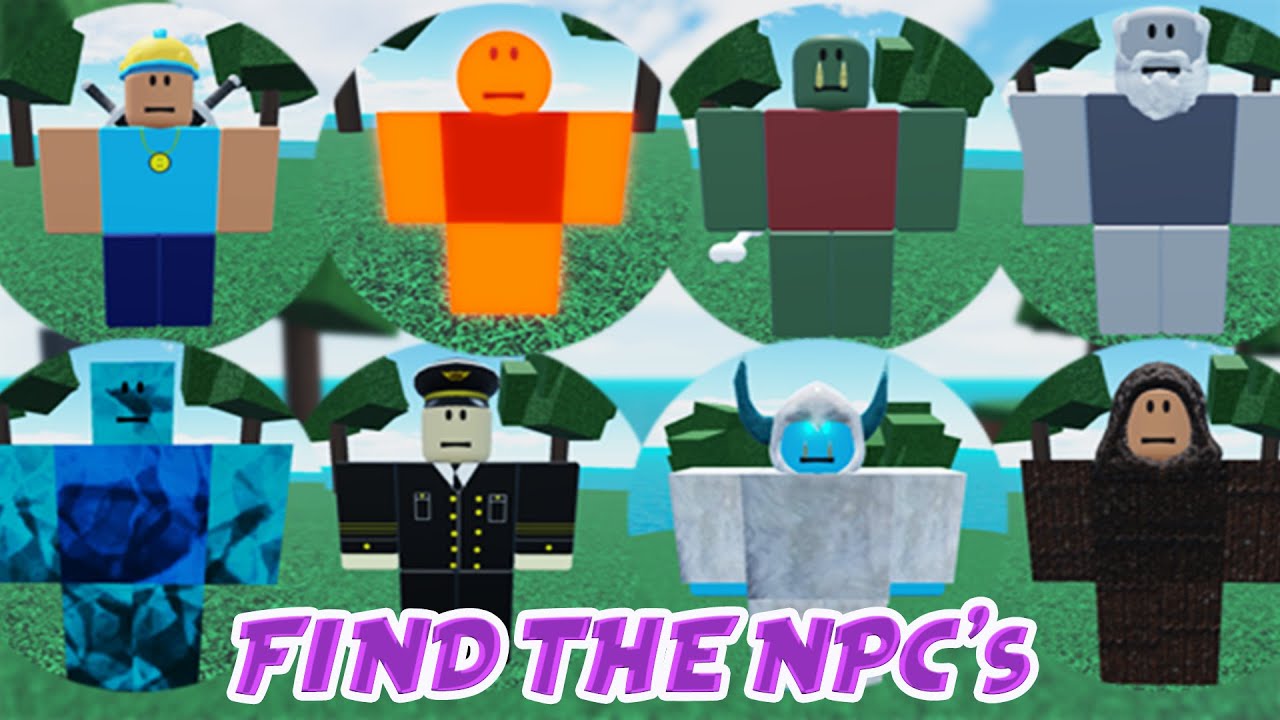 How To Get BADGES in Find the NPCs! - ROBLOX - YouTube