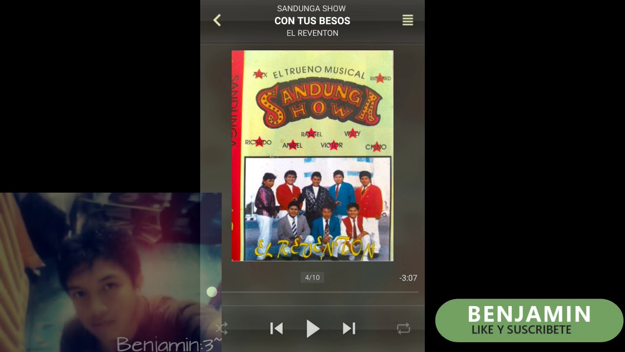 SANDUNGA SHOW- CON TUS BESOS - YouTube