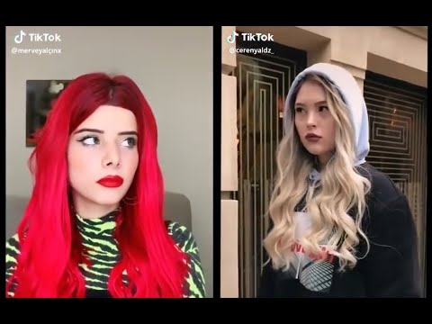 MERVE YALÇIN VS CEREN YALDIZ  #tiktok #fenomen #cerenyaldız #merveyalçın