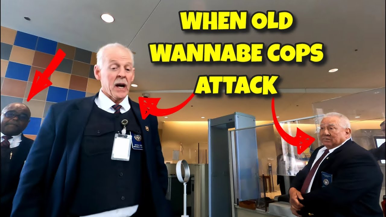 Wannabe Cops Go Hands On | When Old Men Attack - YouTube