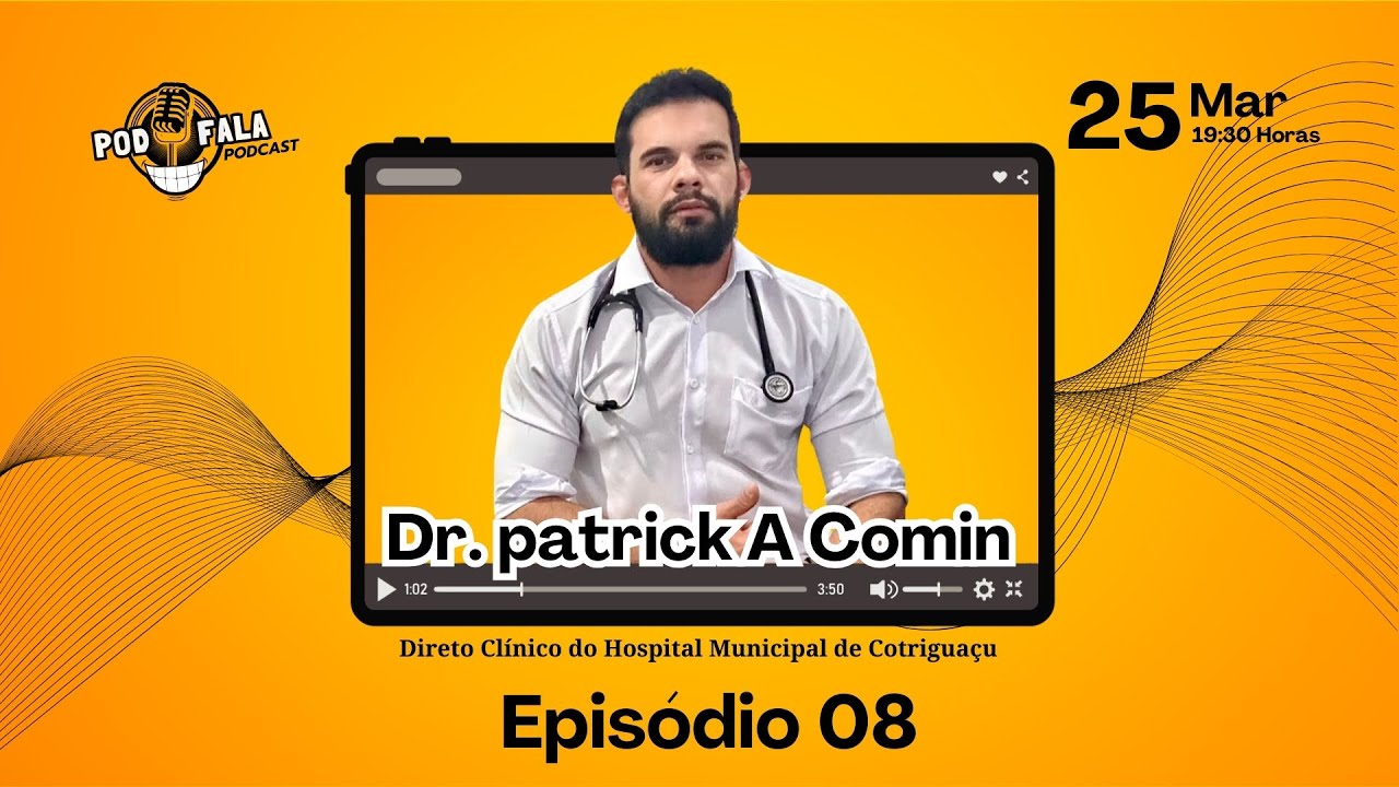 PodCast PodFala Episódio #08: Dr. Patrick A Comin - YouTube