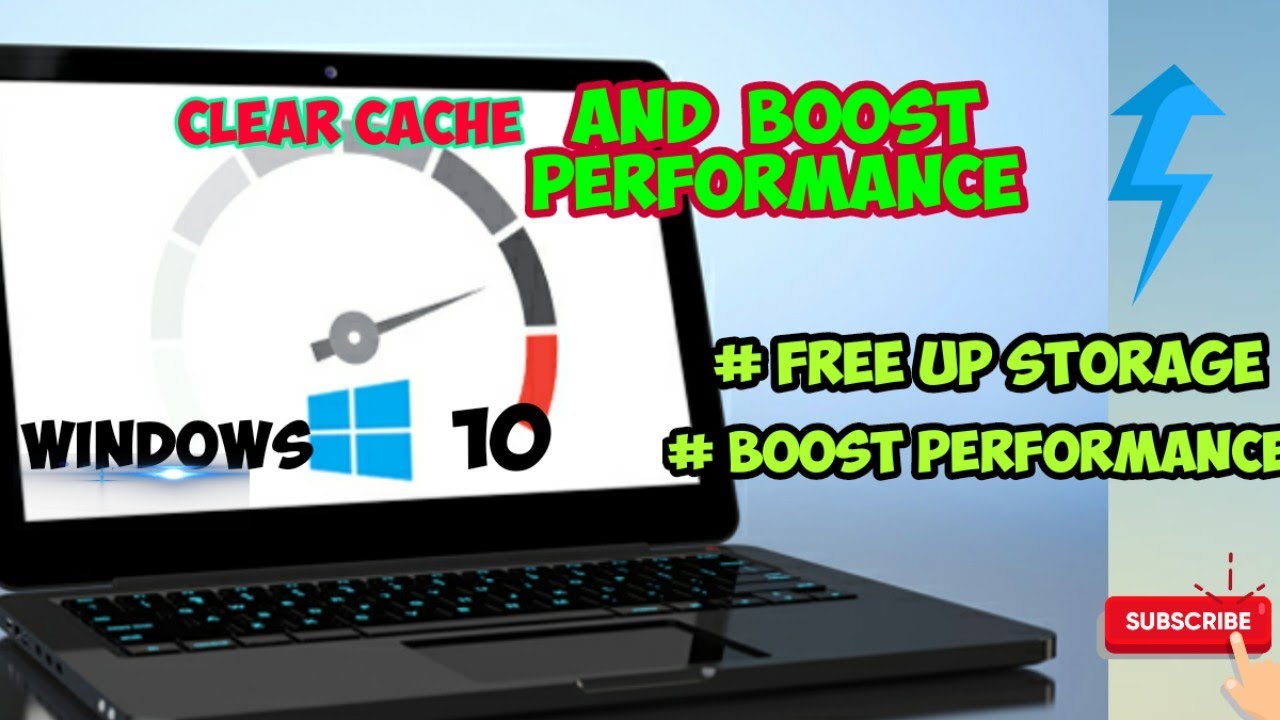 How to Clear All Cache in Windows 10 | Improve/ Boost Performance ...