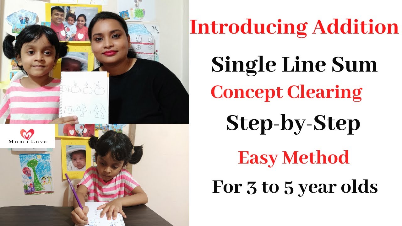How to Teach Single Digit Addition | Concept Clearing | Learn Single ...