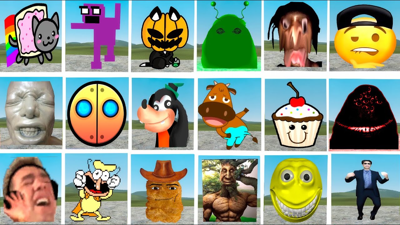 RANDOM OF ALL THE NEXBOTS #3 \Nextbots\ Gmod! Garry's Mod! - YouTube