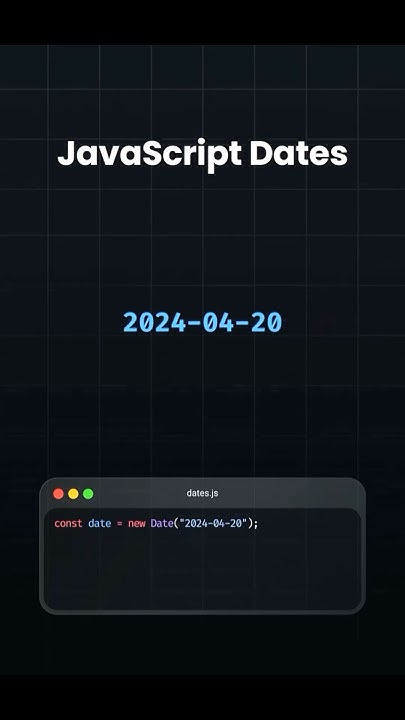 Do You Use These Javascript Date Methods Youtube