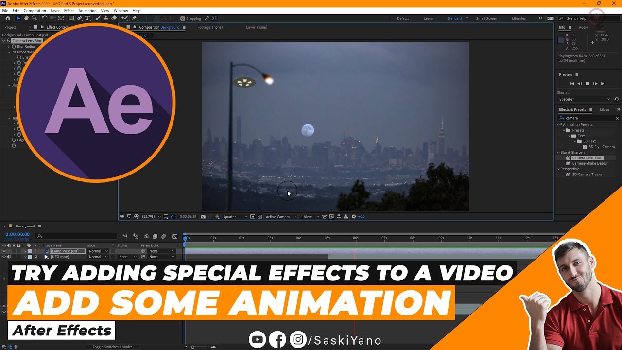 Add Some Animation in After Effects - YouTube