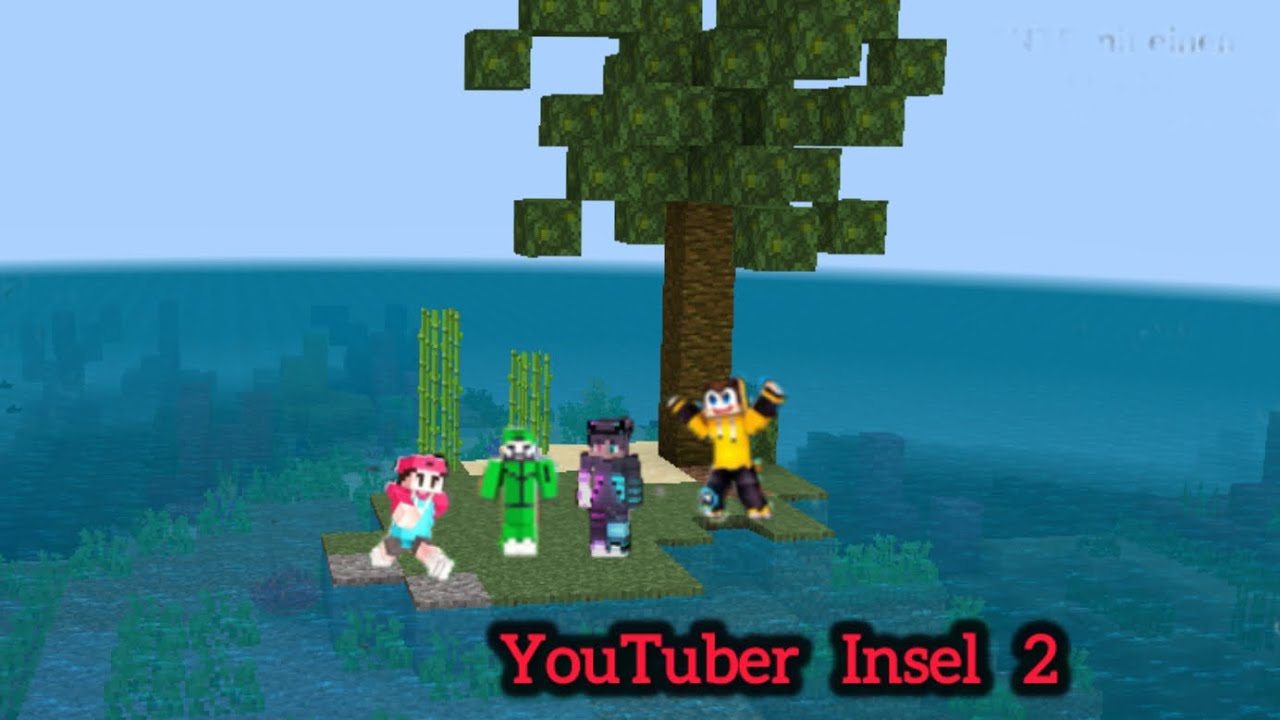 Ich bin auf der echten YouTuber Insel 2 😱 - YouTube