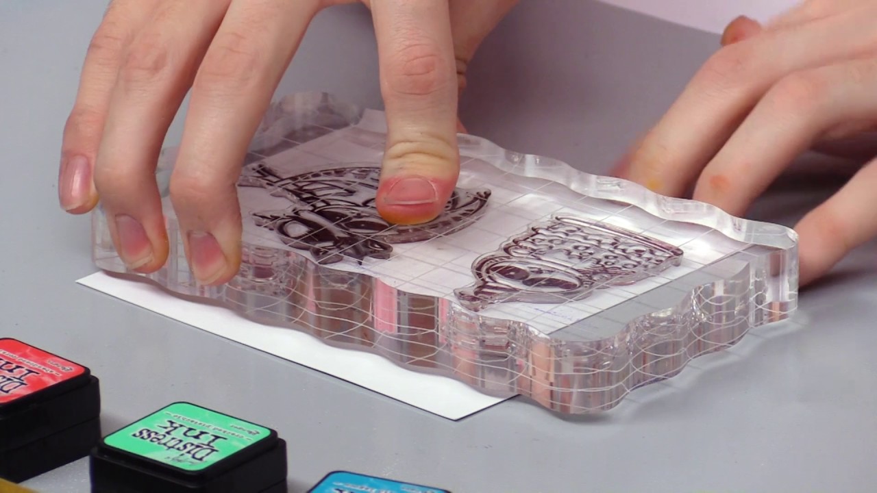 How to Create an Inked Background using the Smooshing Technique | Simon ...