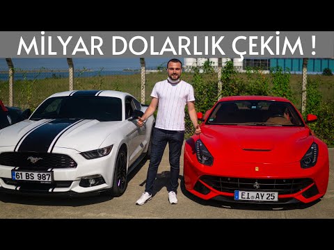 FERRARİ F12 BERLİNETTA – MUSTANG -  AUDİ R8 V10 – AUDİ RS 6 - 350 Z – S 2000 MİLYON DOLARLIK ÇEKİM !