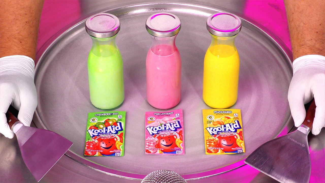 ASMR Chill: Experience -30°C Kool-Aid Magic - YouTube