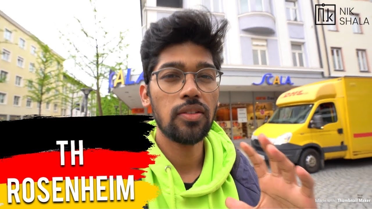 TH ROSENHEIM CAMPUS TOUR BY NIKHILESH DHURE / Technische Hochschule ...