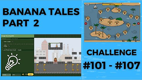 CODE MONKEY: BANANA TALES - PART 2: CHALLENGE #101 - #150 - YouTube