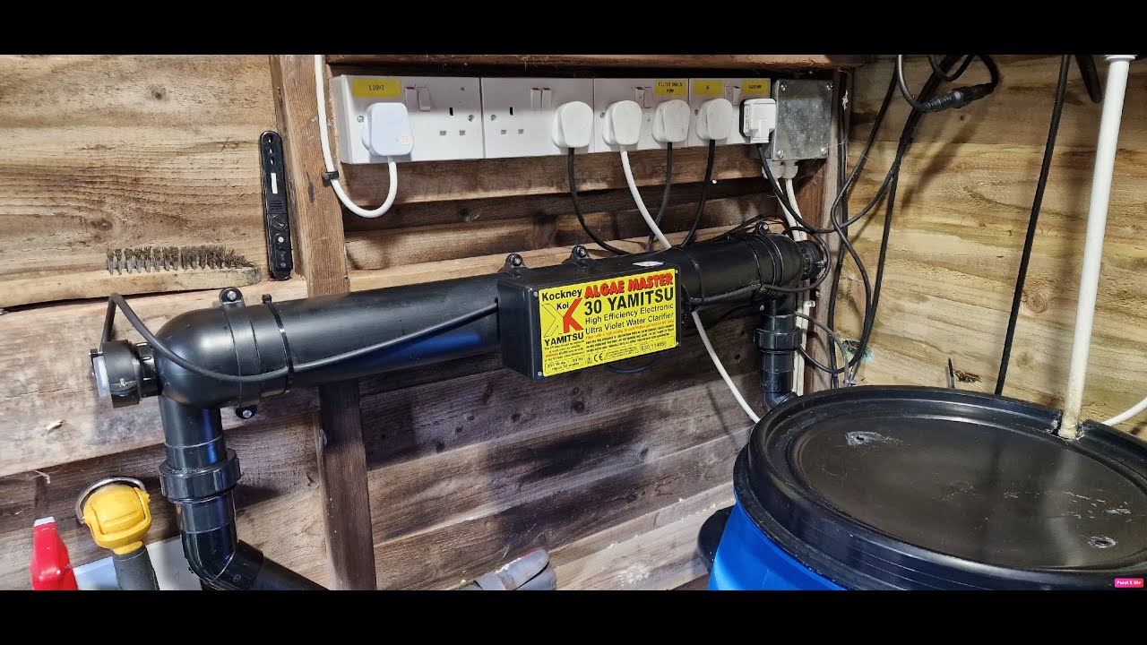 Kockney Koi Algae Master 30 Yamitsu UV..... 1 Year On Review - YouTube