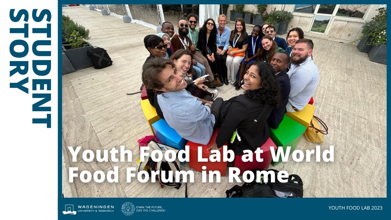 Vlog: Youth Food Lab 2023 at the FAO World Food Forum flagship event ...