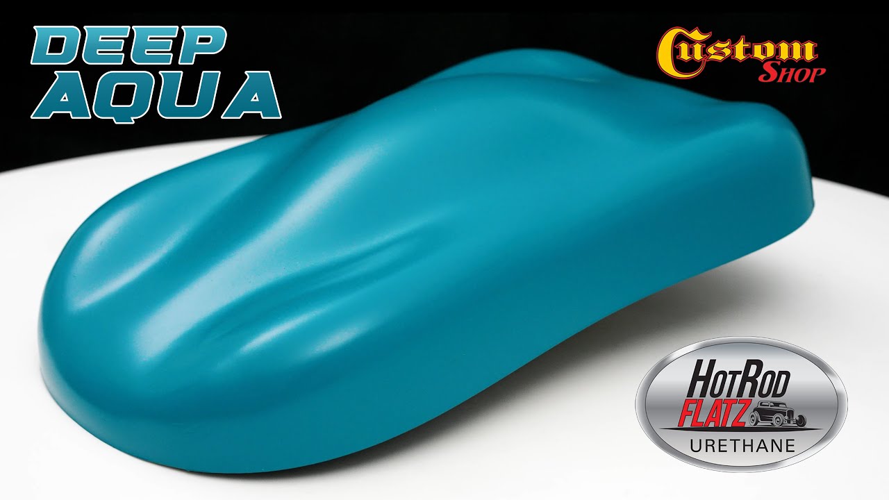 Custom Shop | Hot Rod Flatz - Deep Aqua - YouTube