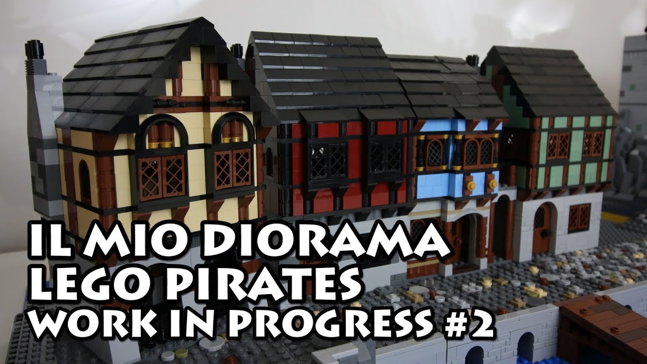 Il mio diorama pirates - work in progress #2 - YouTube