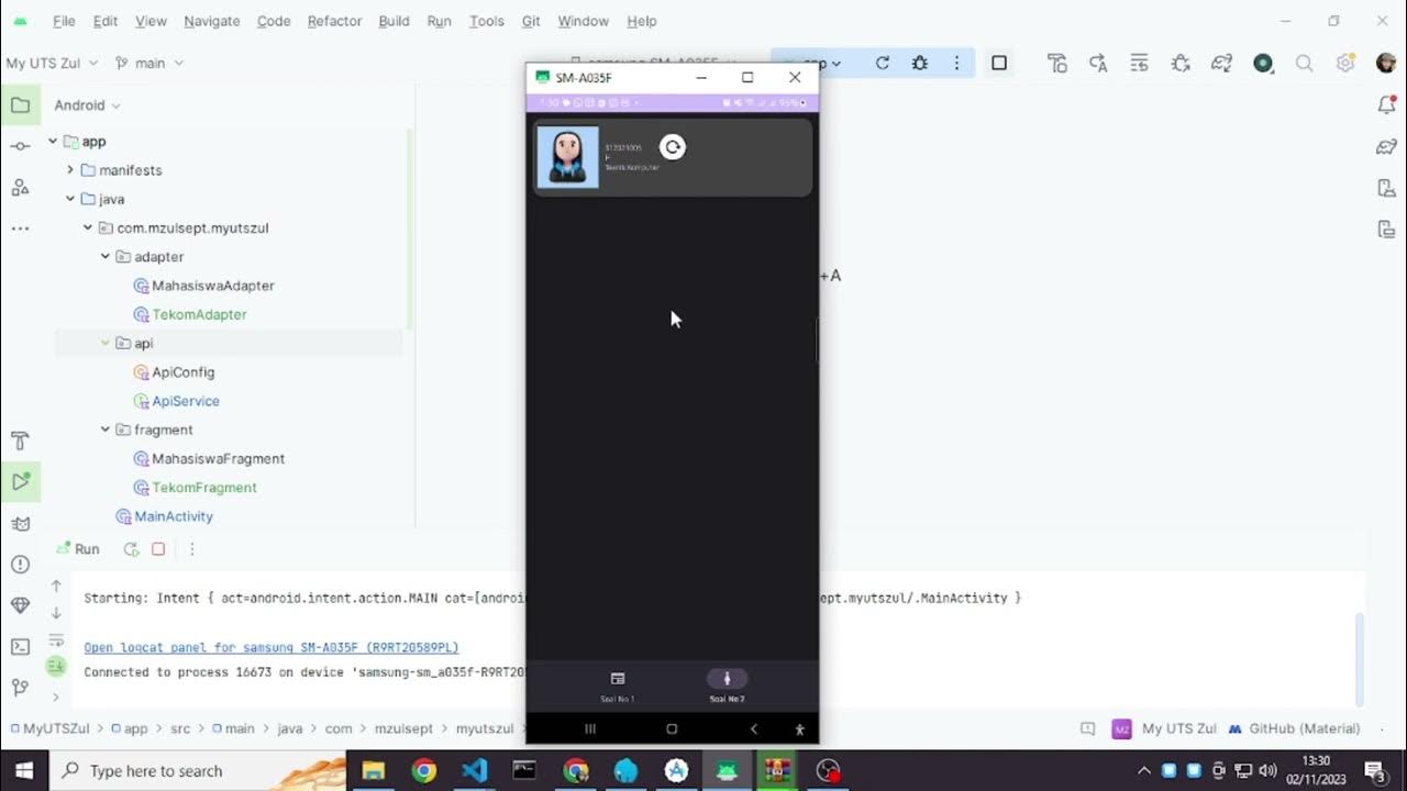 Remedial UTS Pemrograman Android Lanjutan - RestAPI - YouTube