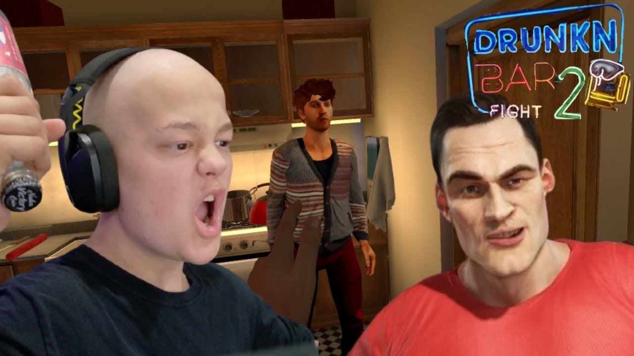 Fighting Absolutely Everyone In Drunkn Bar Fight 2 - Early Access - YouTube