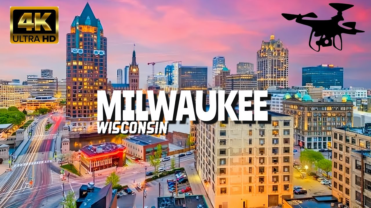 Milwaukee, Wisconsin In 4K By Drone - Amazing View Of Milwaukee ...