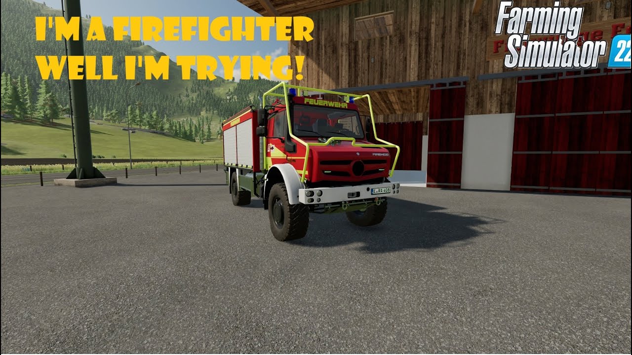 Let's be Firefighters!! FS22 Emergency Pack - YouTube