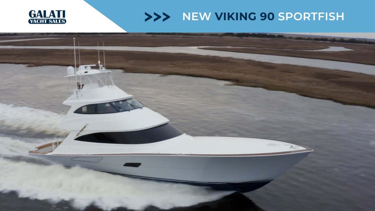 Viking 90 Sea Trial - First Look! - YouTube