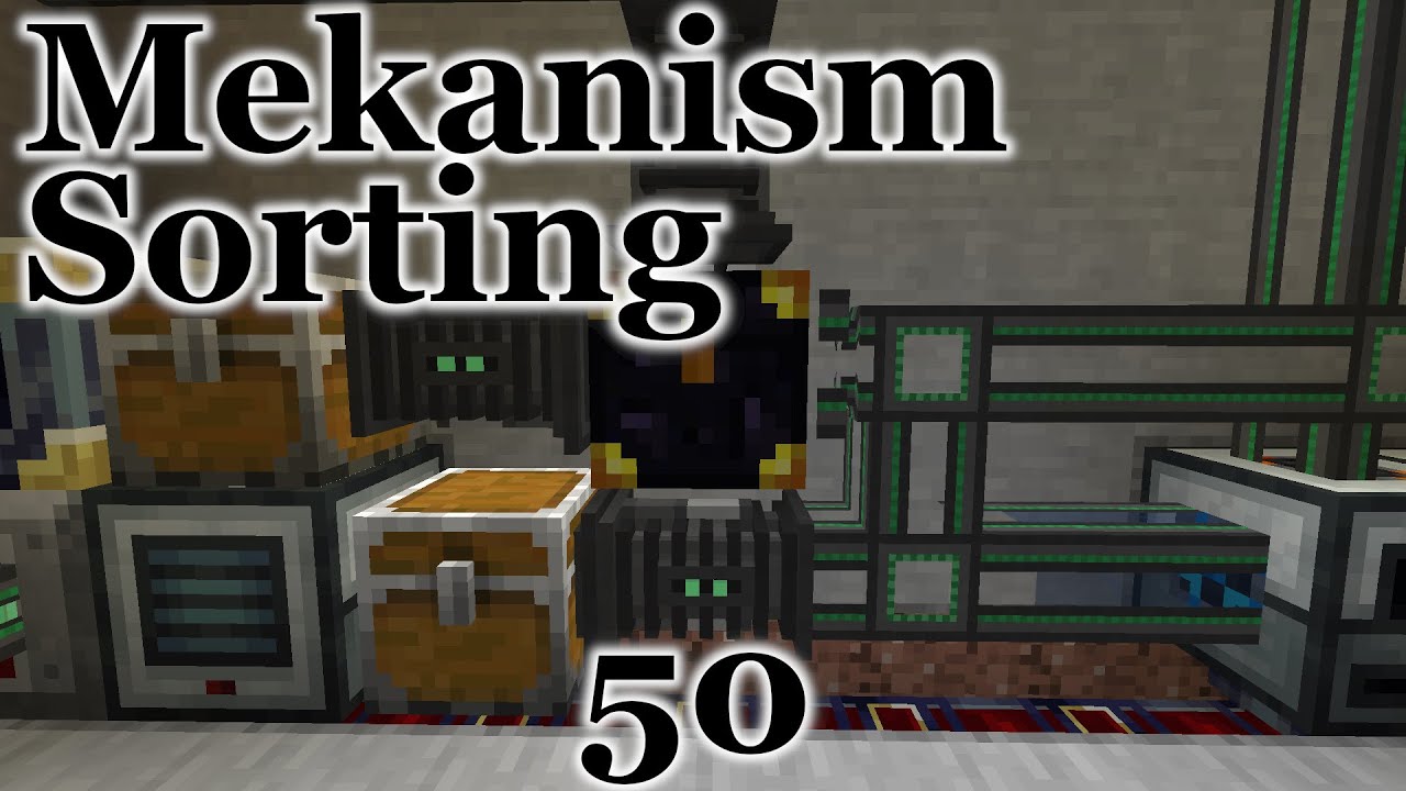 Modded Minecraft - 50 - Mekanism Sorting - YouTube