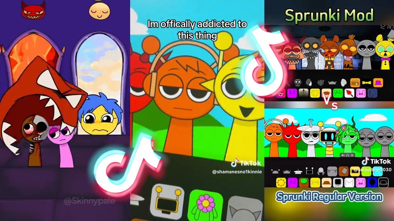 Sprunki Incredibox - Tik Tok Compilation #18 - YouTube