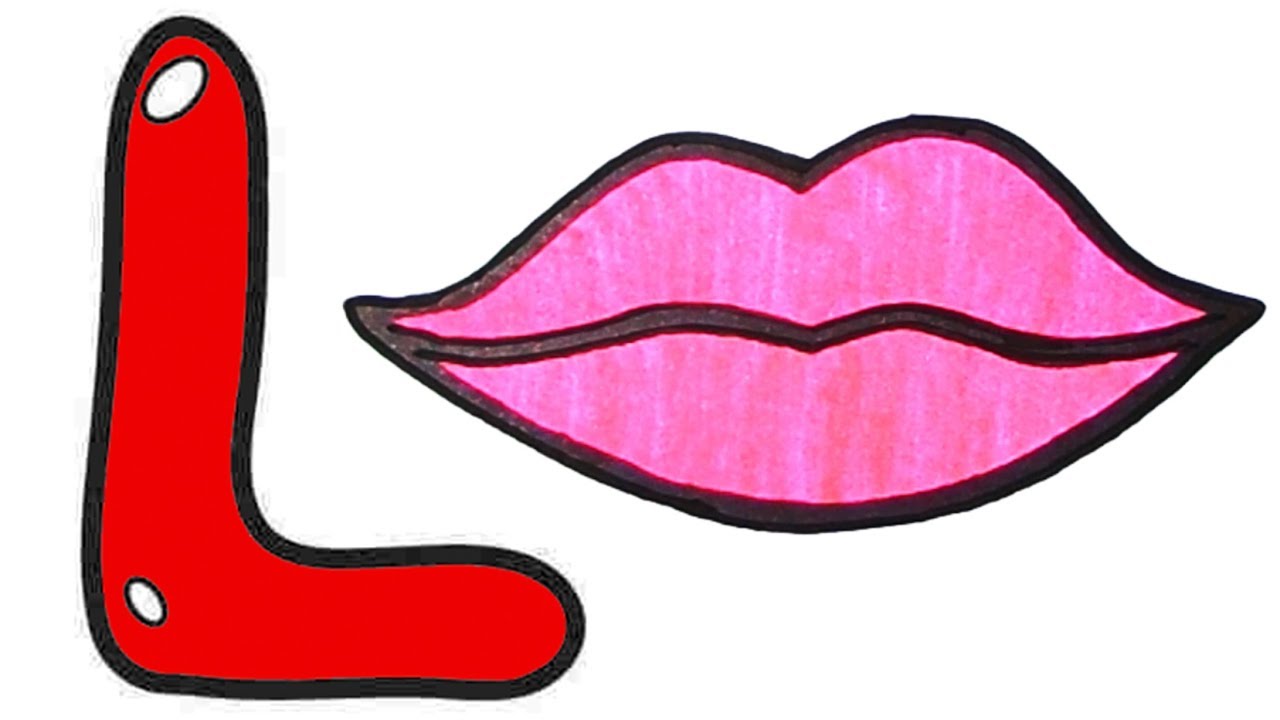 Letter L, Educational drawing - YouTube