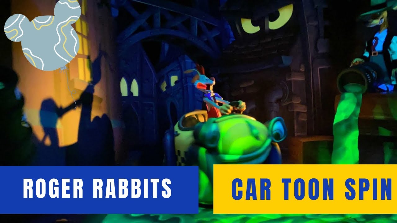 Disneyland's Roger Rabbit's Car Toon Spin FULL Ride POV | 2023 - YouTube
