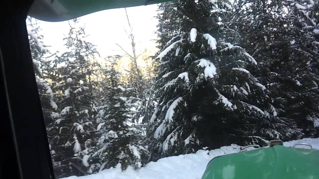 Logging in beautiful north Idaho in middle of wint - YouTube