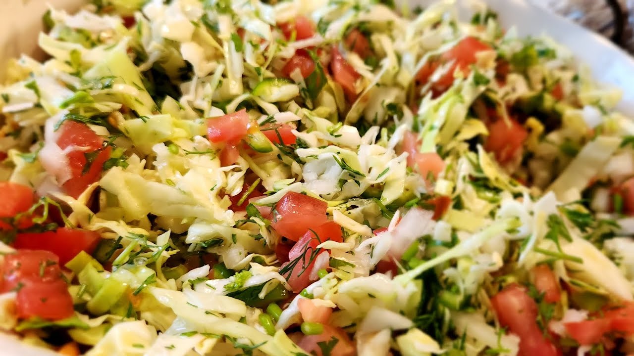 Deliciosa Ensalada De Repollo - YouTube