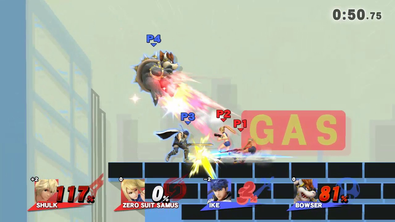 Shulk & Zero Suit Samus Vs. Ike, Bowser (Darthleo, Spy Gamer) - YouTube