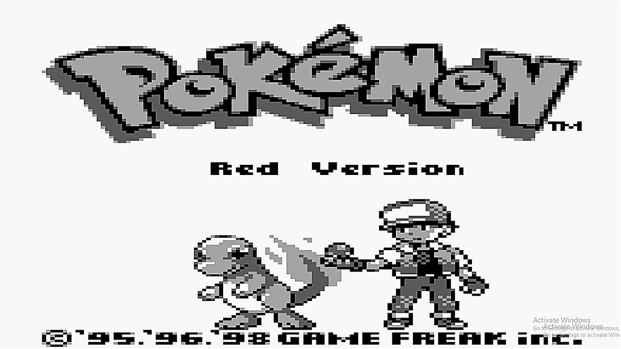 Pokemon Red/Blue - Intro/Opening Theme - YouTube