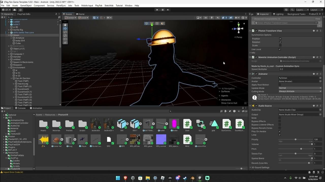 How to add a Animation Controller To Your Gorilla Tag Fan Game - YouTube