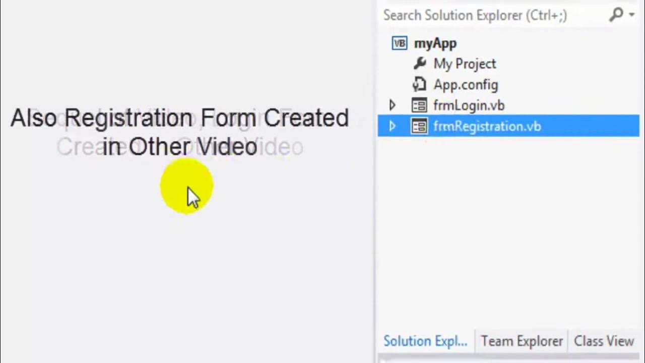 VB.Net - How to Create MDI Parent Forms and Creating Menus - YouTube