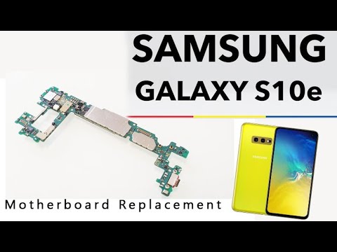 Samsung GALAXY S10e G970F Motherboard Replacement Tutorial / Wymiana ...