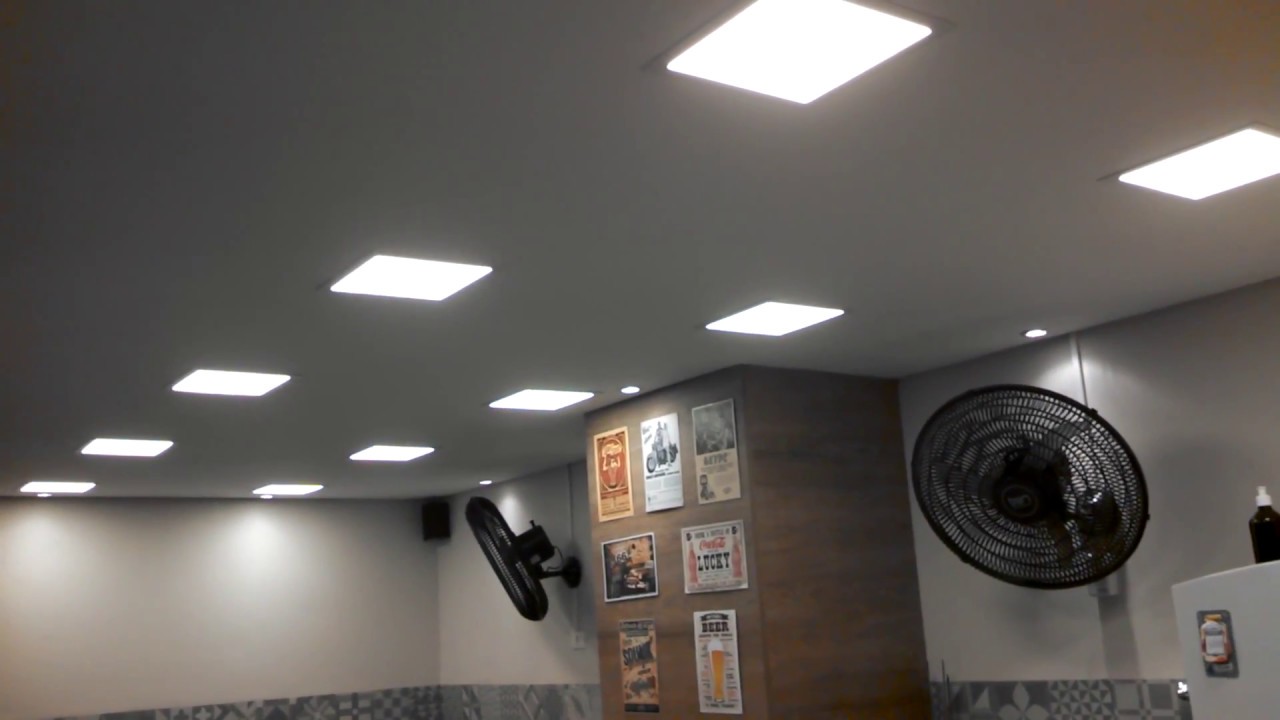 ILUMINAÇÃO DE LED EMBUTIDA EM GÊSSO - YouTube