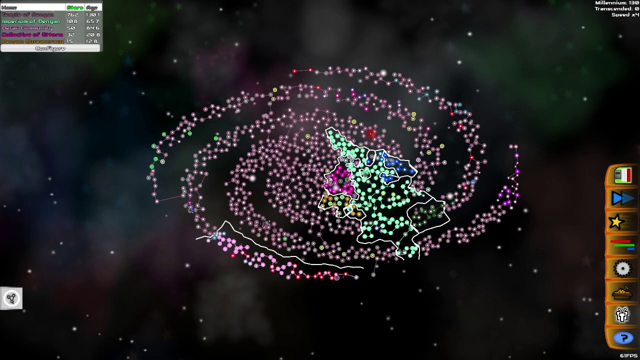 Galimulator Timelapse | 1000 Star Spiral Galaxy for 200,000 Years - YouTube
