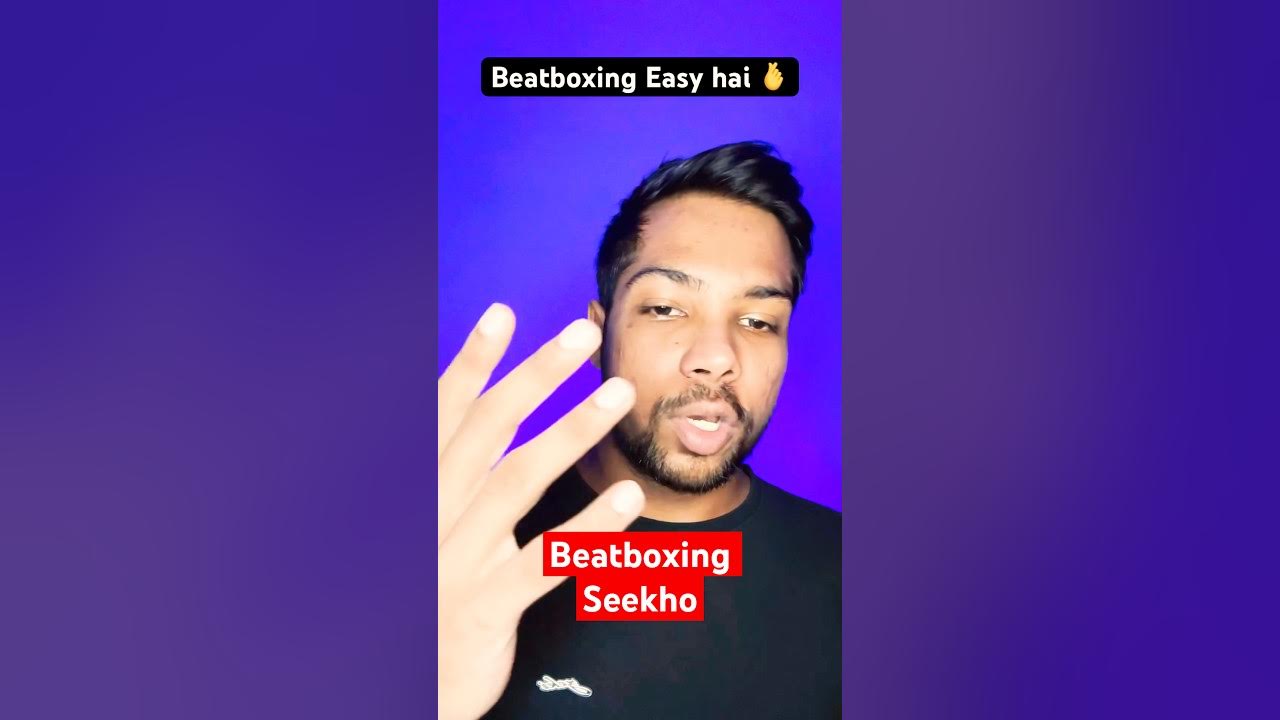 Beatboxing is EASY !! #beatbox #tiktok - YouTube