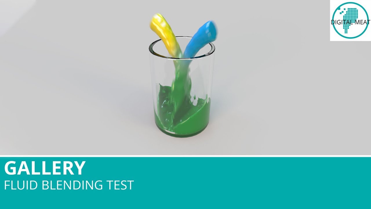 Fluid Blending Test - YouTube
