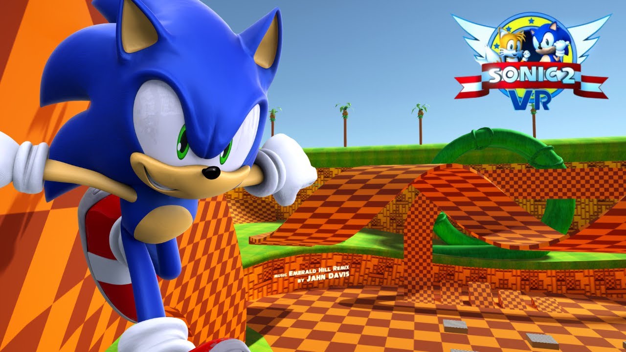 SONIC 2 VR | INCRÍVEL PROJETO EM 3D | JOGANDO A DEMO! - YouTube