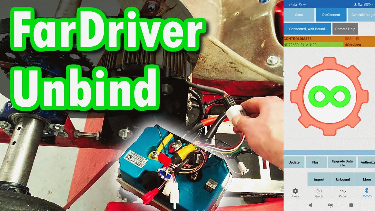 How to Force-Unbind a FarDriver Controller (Hall Sensor Plug Not ...