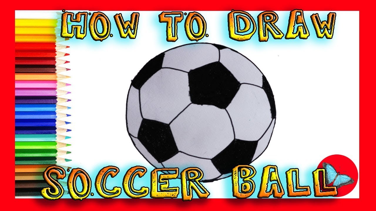 Very Easy How To Draw A Soccer Ball Art Hub Art Fo Art Fantastic Event