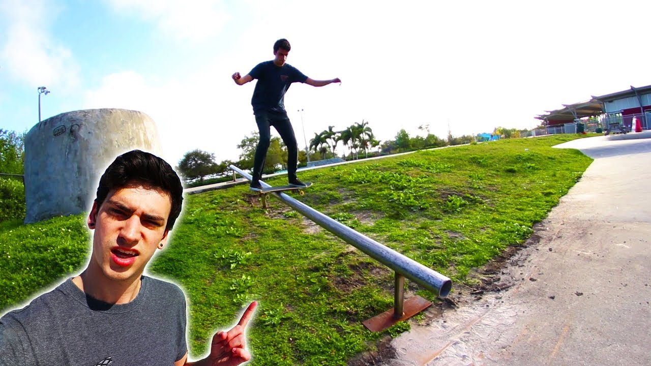MOST FUN SKATEPARK OBSTACLE EVER! - YouTube