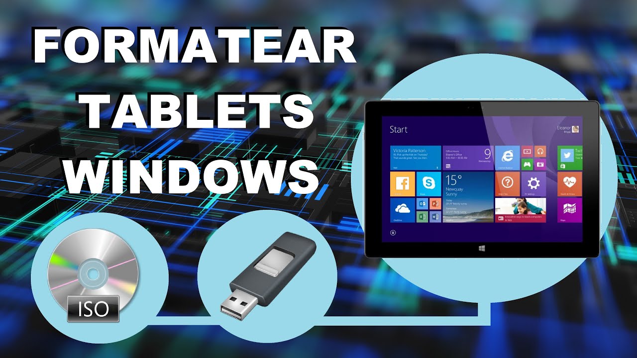 COMO FORMATEAR CUALQUIER TIPO DE TABLET QUE TENGA WINDOWS - YouTube