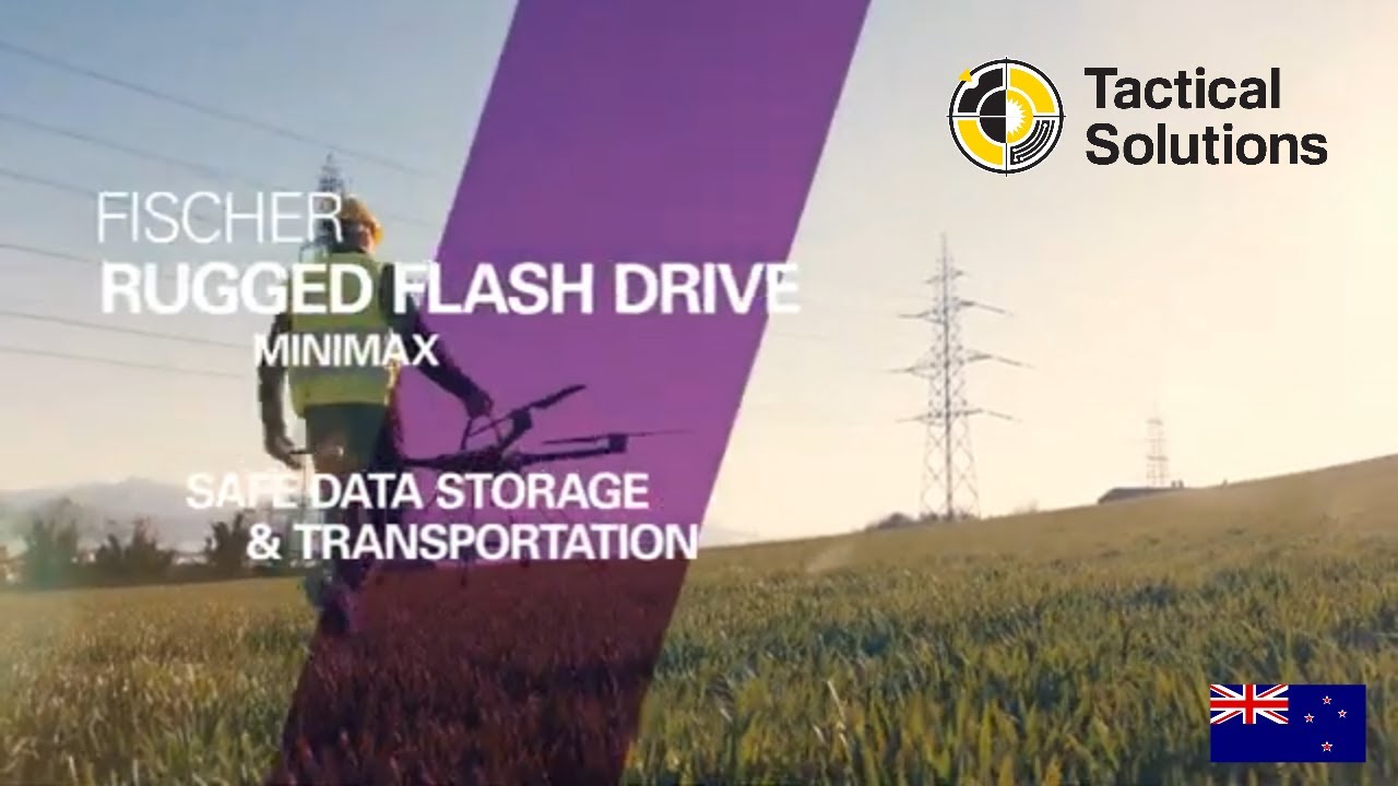 Fischer Connectors Rugged Flash Drive MiniMax - YouTube