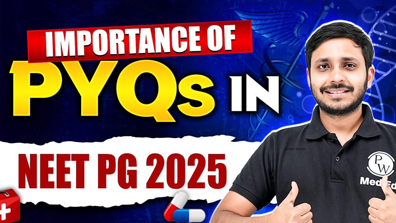 Importance of PYQs in NEET PG 2024 | Dr. Rishabh Jain - YouTube