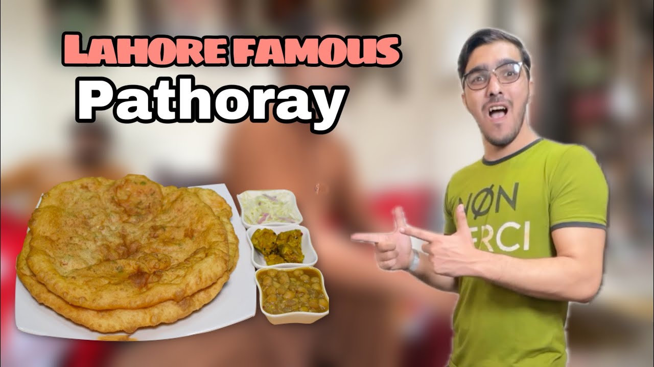 Lahore famous pathoray || vlog 8|| MUZZLIFE - YouTube