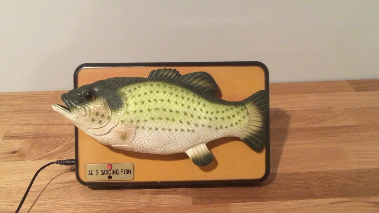 very rare! Mini Al's Dancing fish the singing sensation! - YouTube