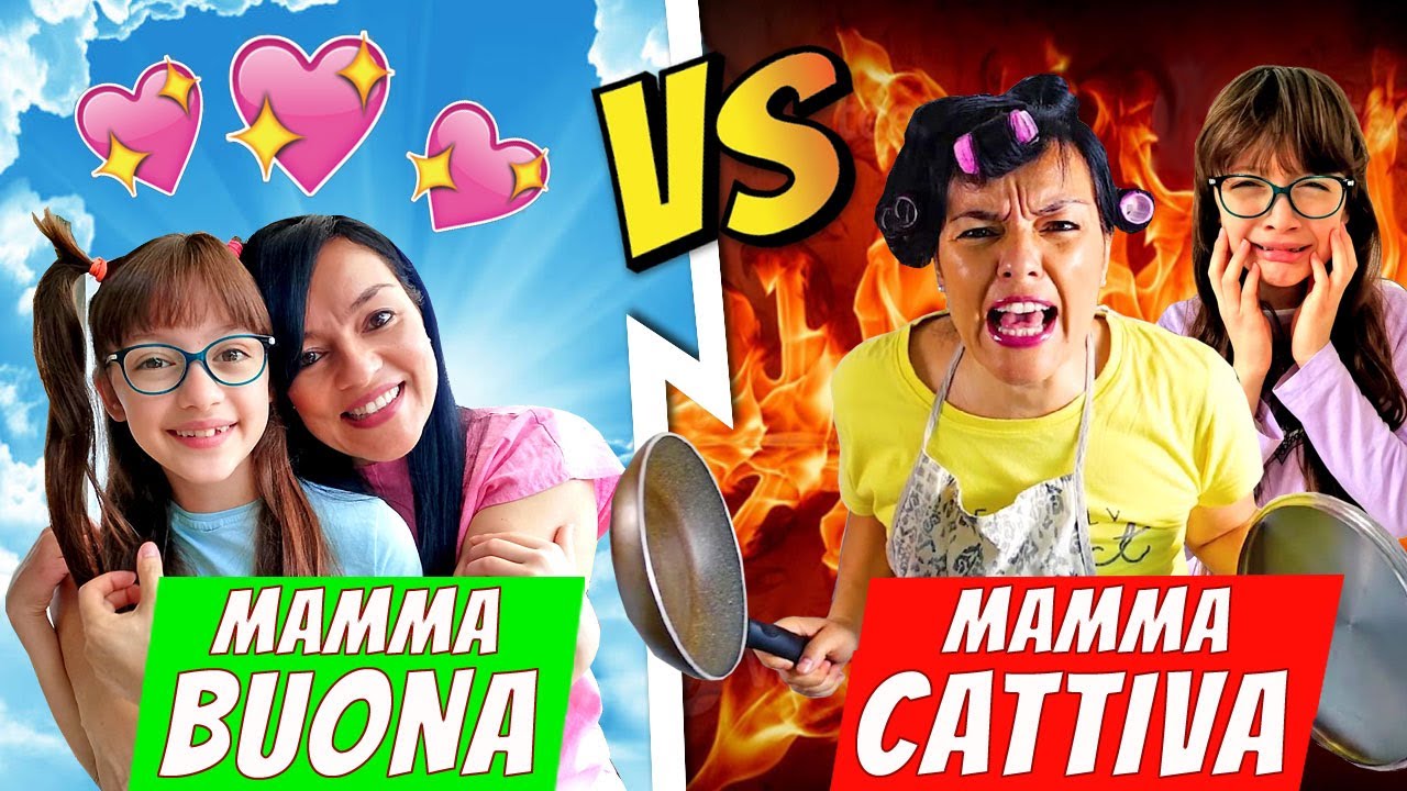 MAMMA BUONA VS MAMMA CATTIVA *Las Lunas* - YouTube